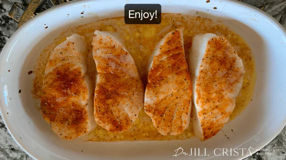 Fast & Easy Oven-Baked Fish with Old Bay & Lemon